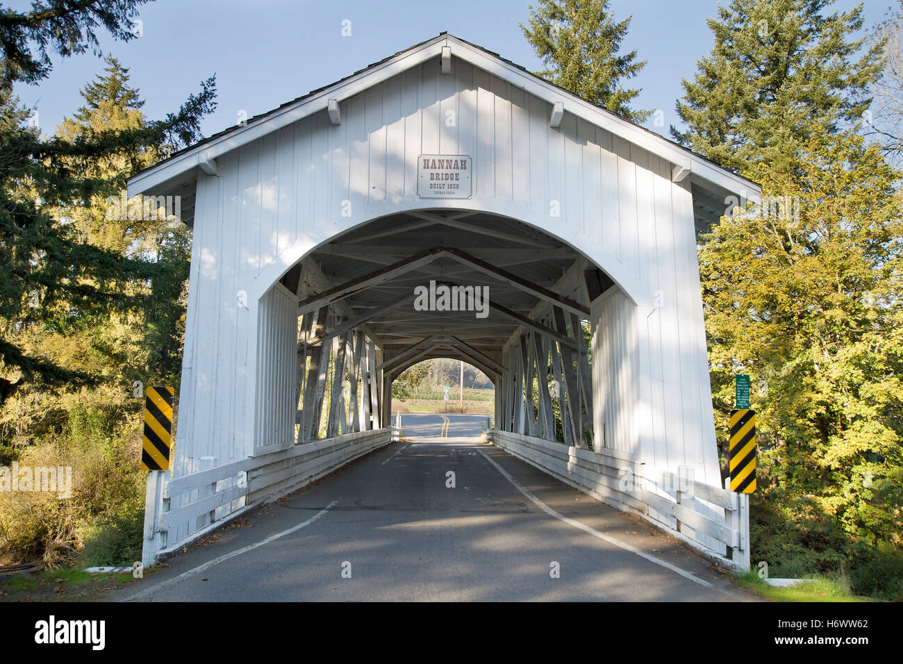 bridge motorway highway covered county scenic road street blue tree ...