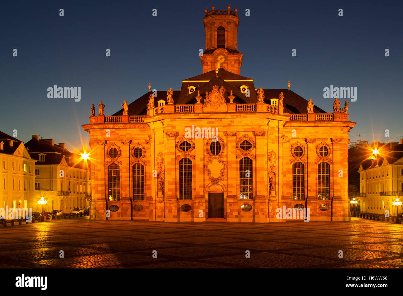 Ludwigskirche saarbrücken hi-res stock photography and images - Alamy