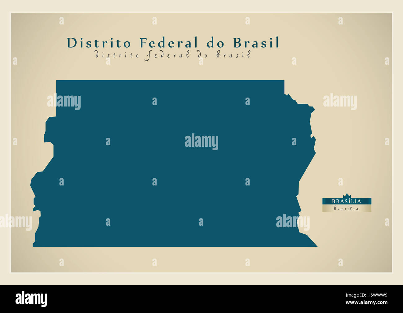 Brasil map hi-res stock photography and images - Alamy