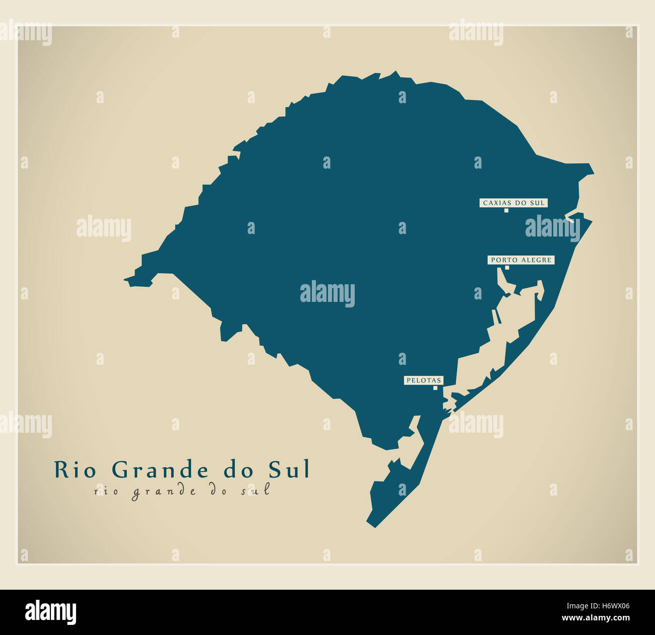 Rio grande map hi-res stock photography and images - Alamy