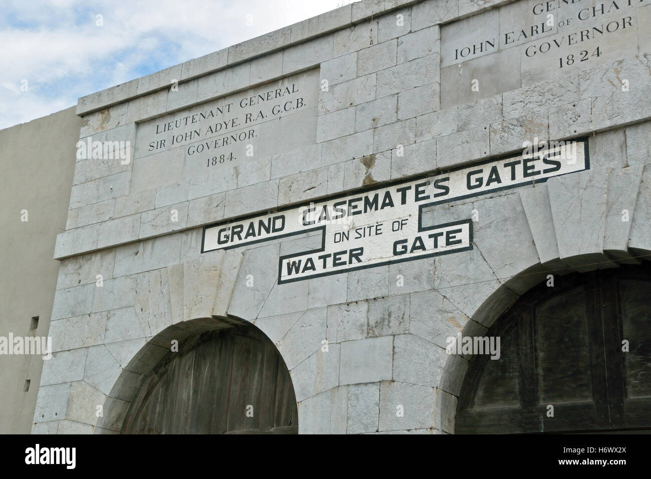 Casemates gates hi-res stock photography and images - Alamy