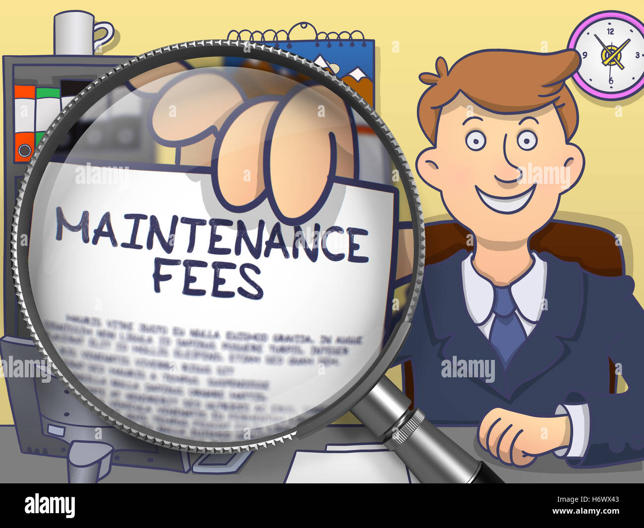 Monthly maintenance fees hi-res stock photography and images - Alamy