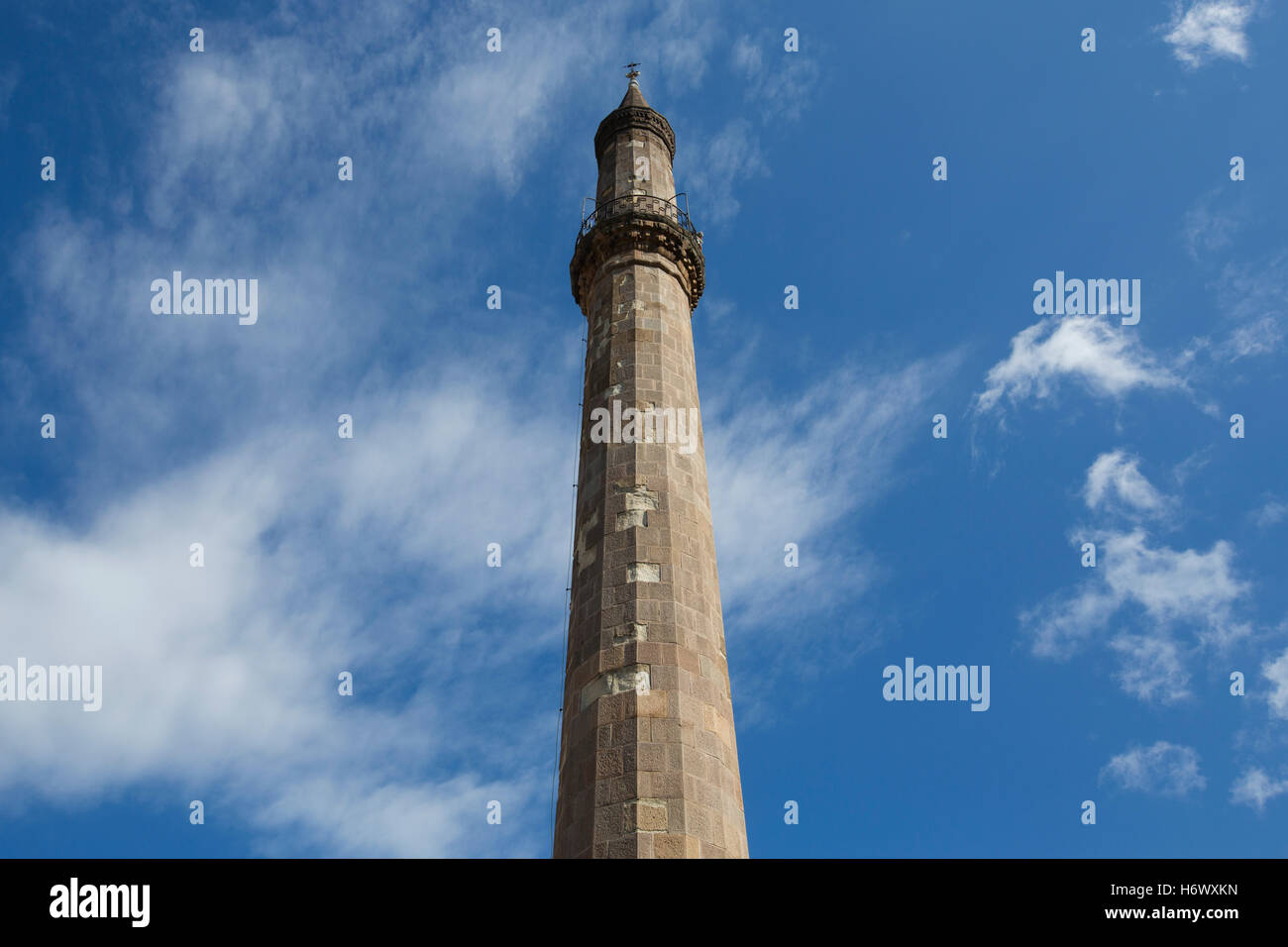 The Kethuda minaret , Eger, Hungary. The Minaret of Eger is the ...