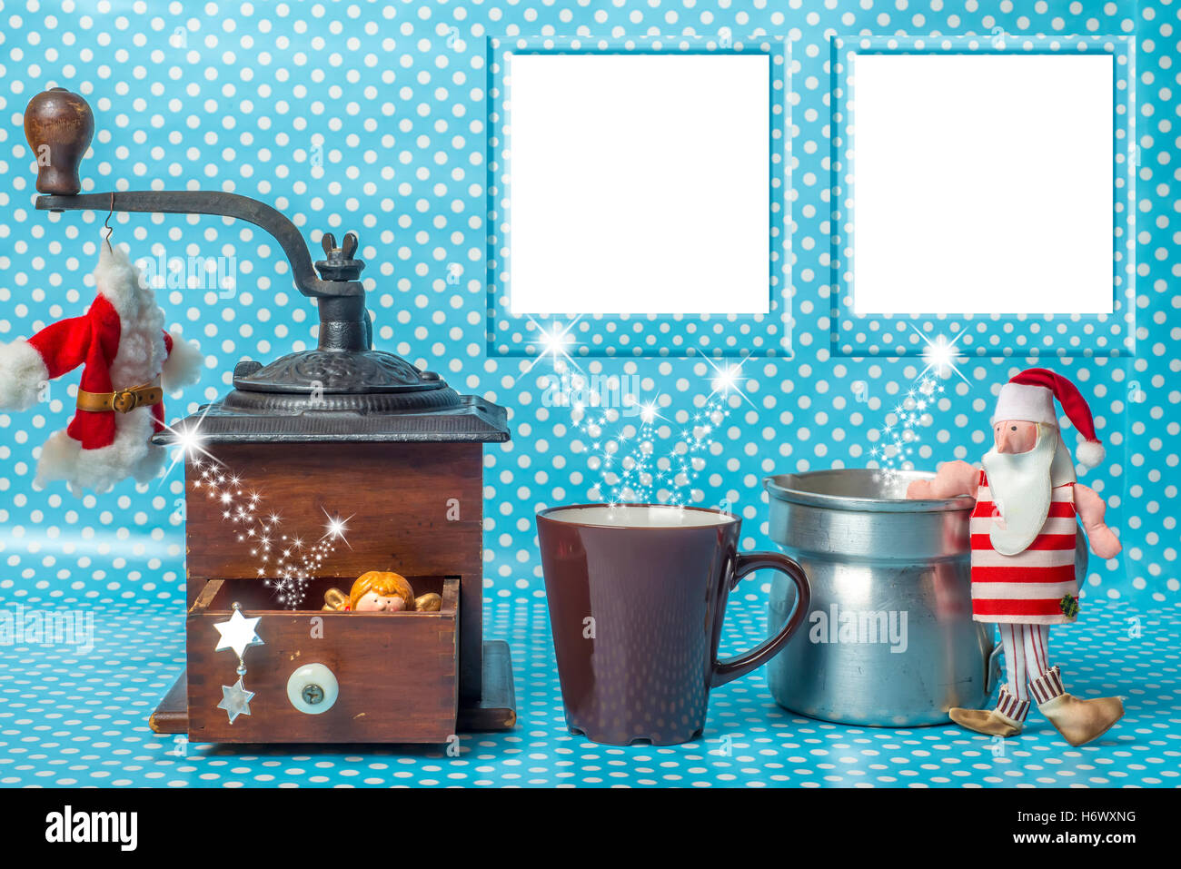 Polka dot border hi-res stock photography and images - Alamy