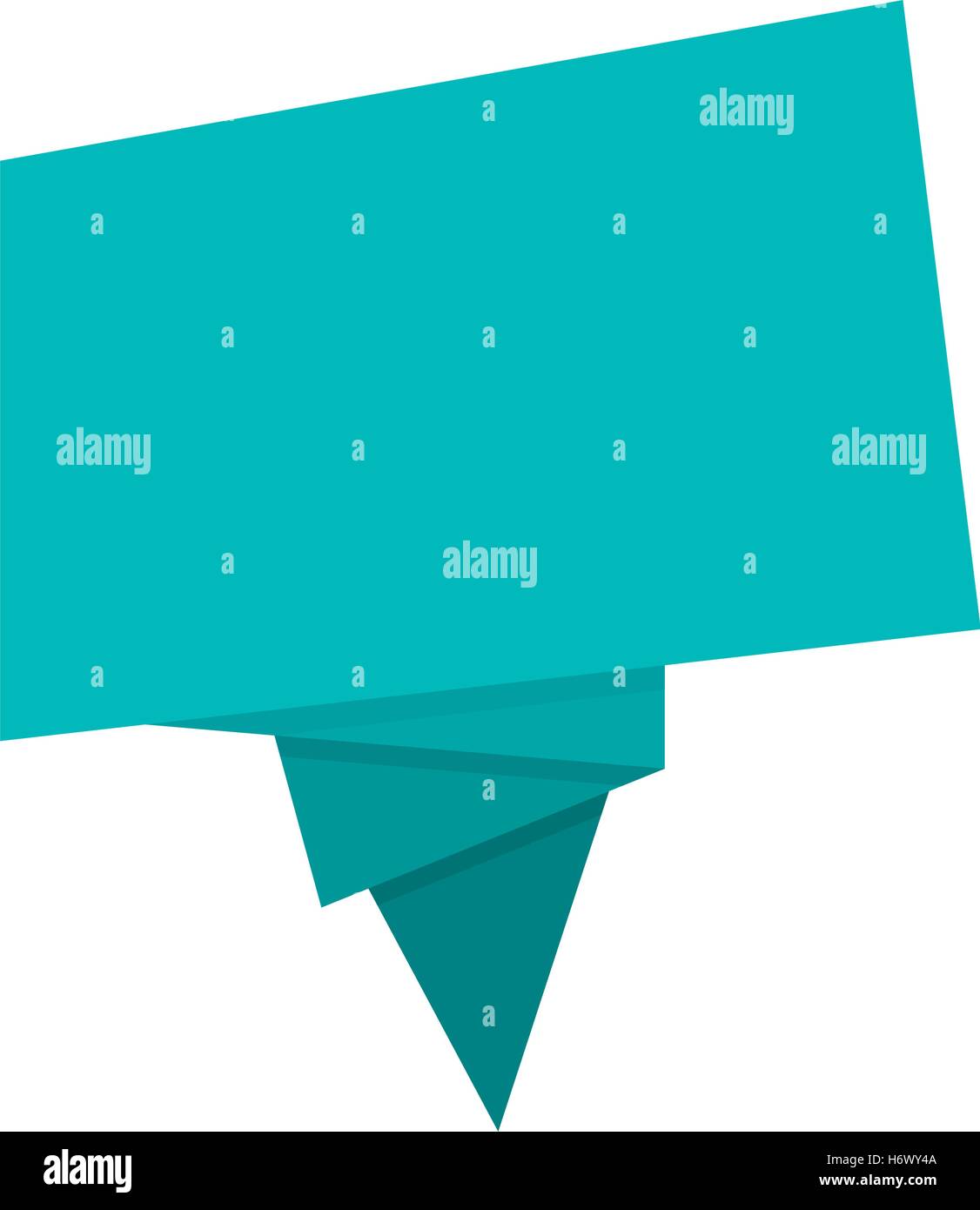speech abstract blue bubble communication element over white background ...