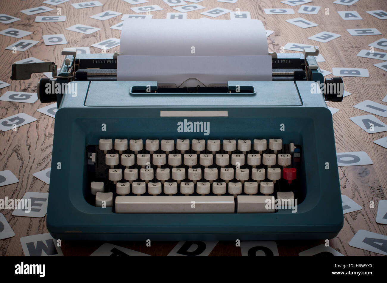 Old Vintage Typewrite Stock Photo - Alamy