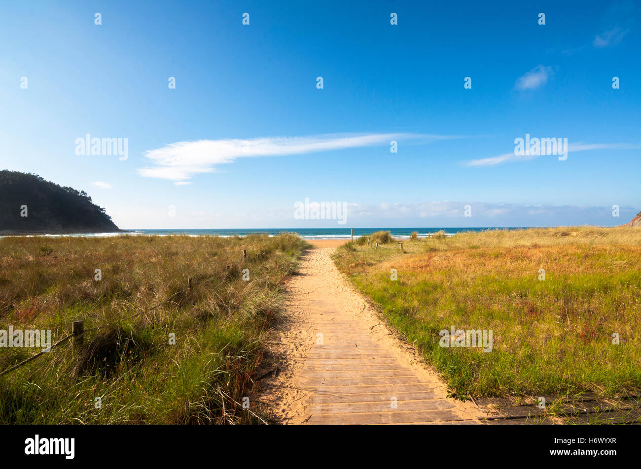 Rodiles beach in asturias hi-res stock photography and images - Alamy