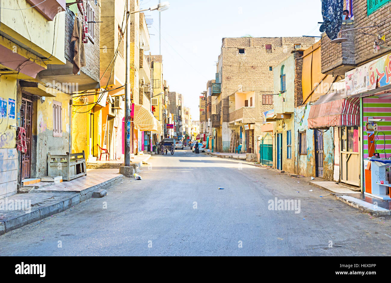 The city is full of slums, old houses and poor neighborhoods Stock ...