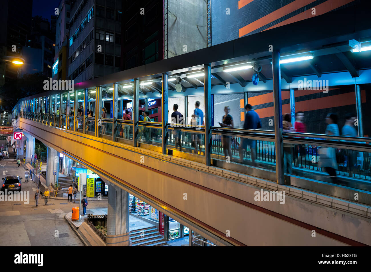 The Central to Mid-Levels Escalator system, is the world's longest ...
