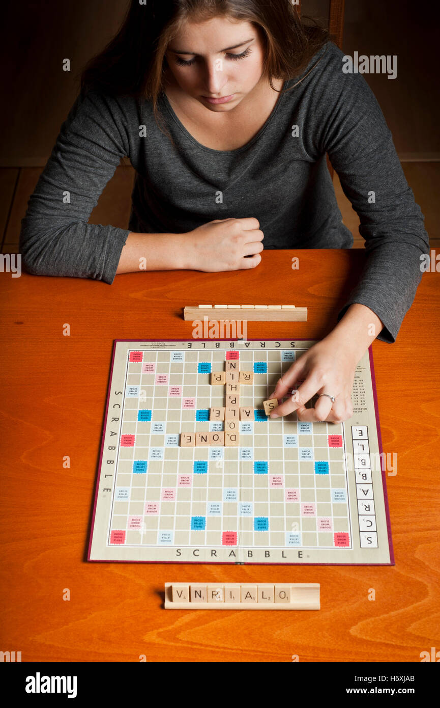 People Playing Scrabble