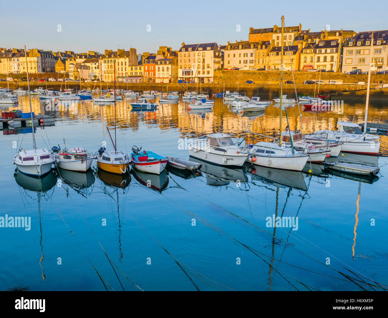 Town of Douarnenez, Brittany, France Stock Photo - Alamy