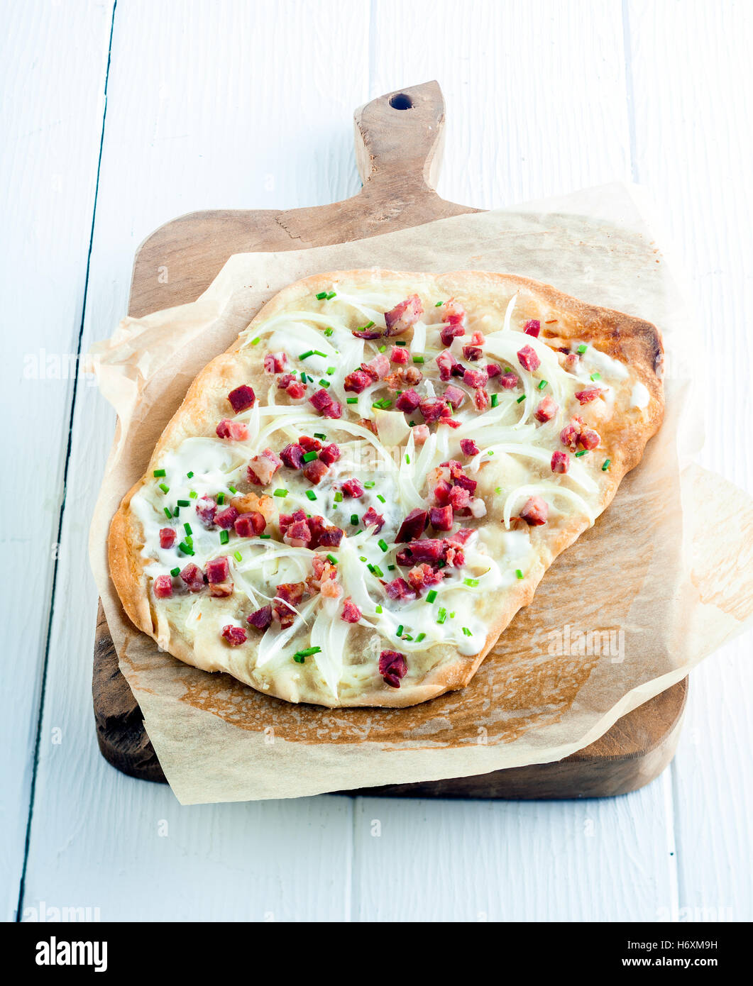 Crispy bacon lardons hi-res stock photography and images - Alamy