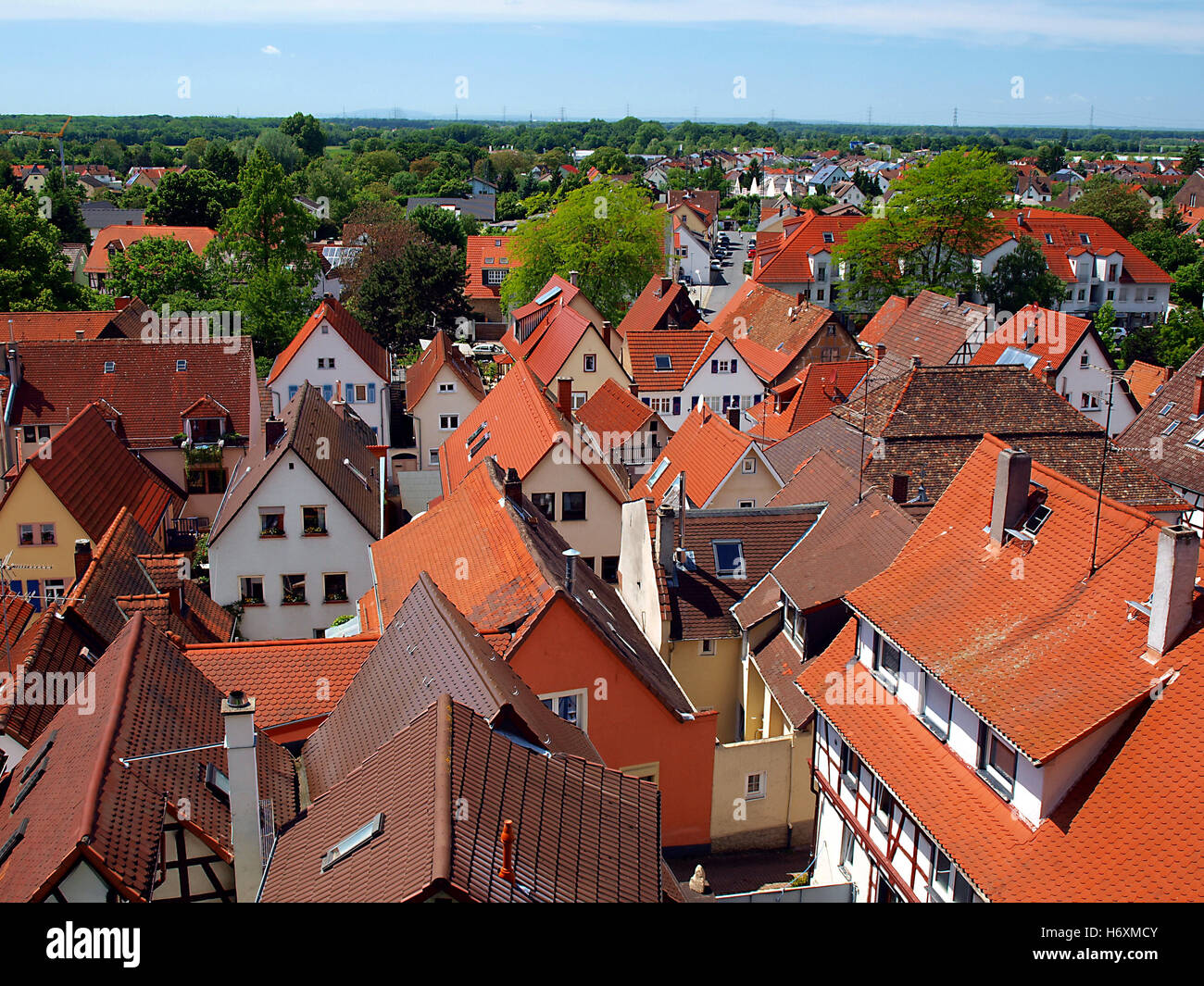 Old german villages hi-res stock photography and images - Alamy