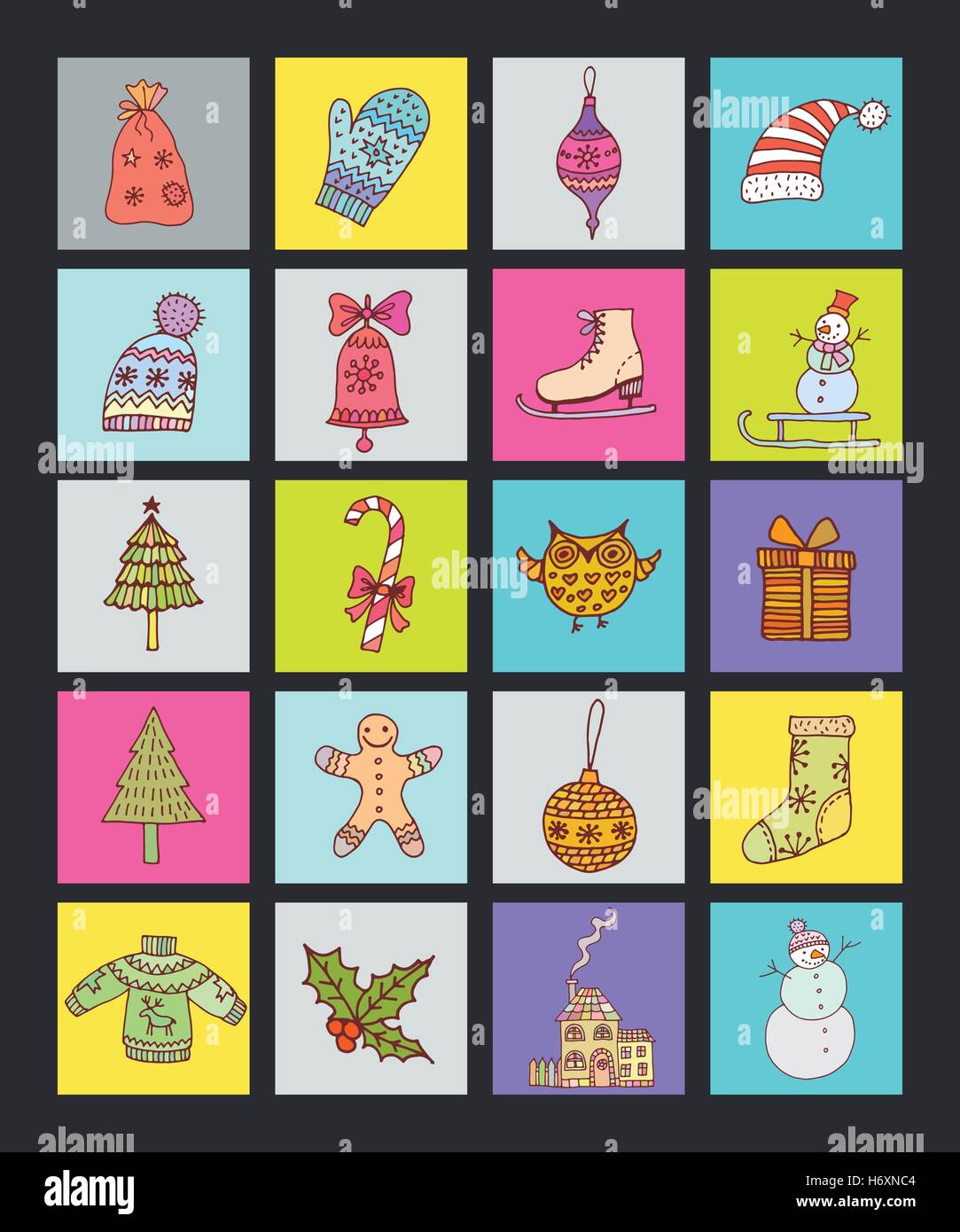 Christmas design xmas gift Stock Vector Images - Alamy