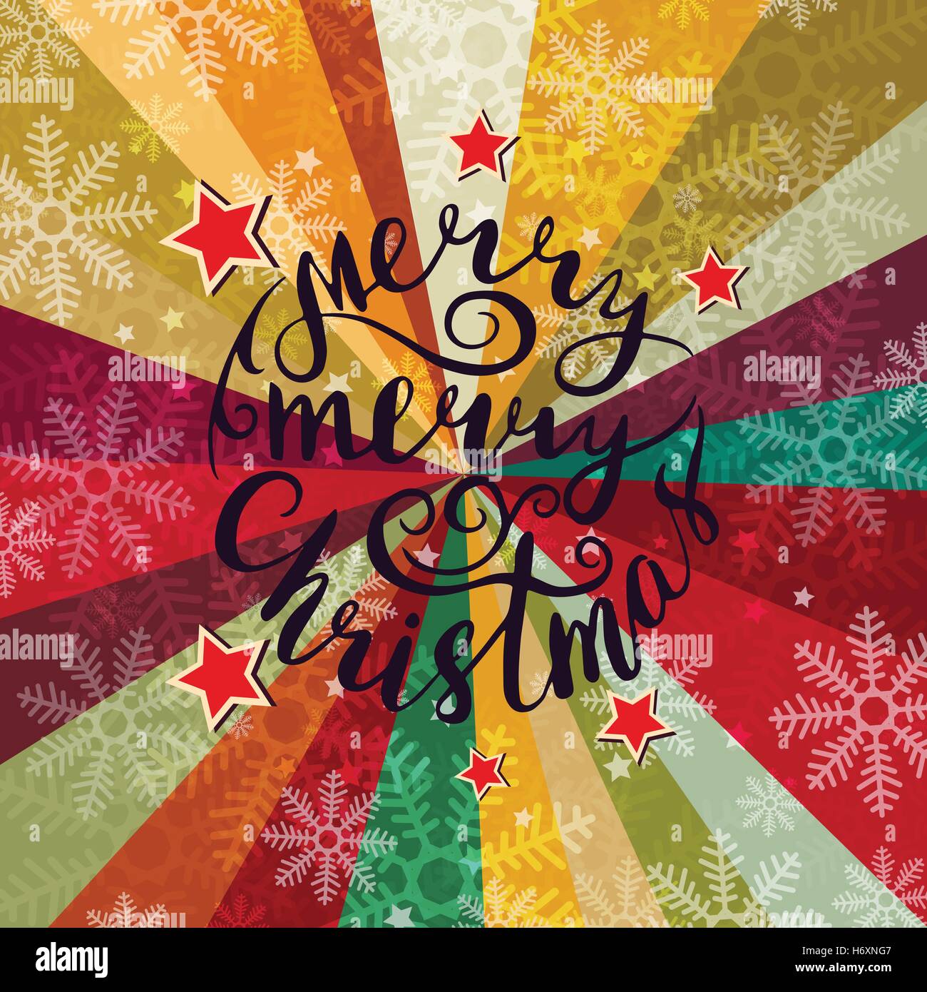 Christmas background with lettering Stock Vector Image & Art - Alamy