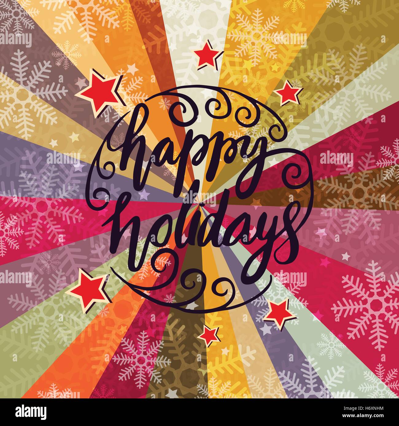 Christmas background with lettering Stock Vector Image & Art - Alamy