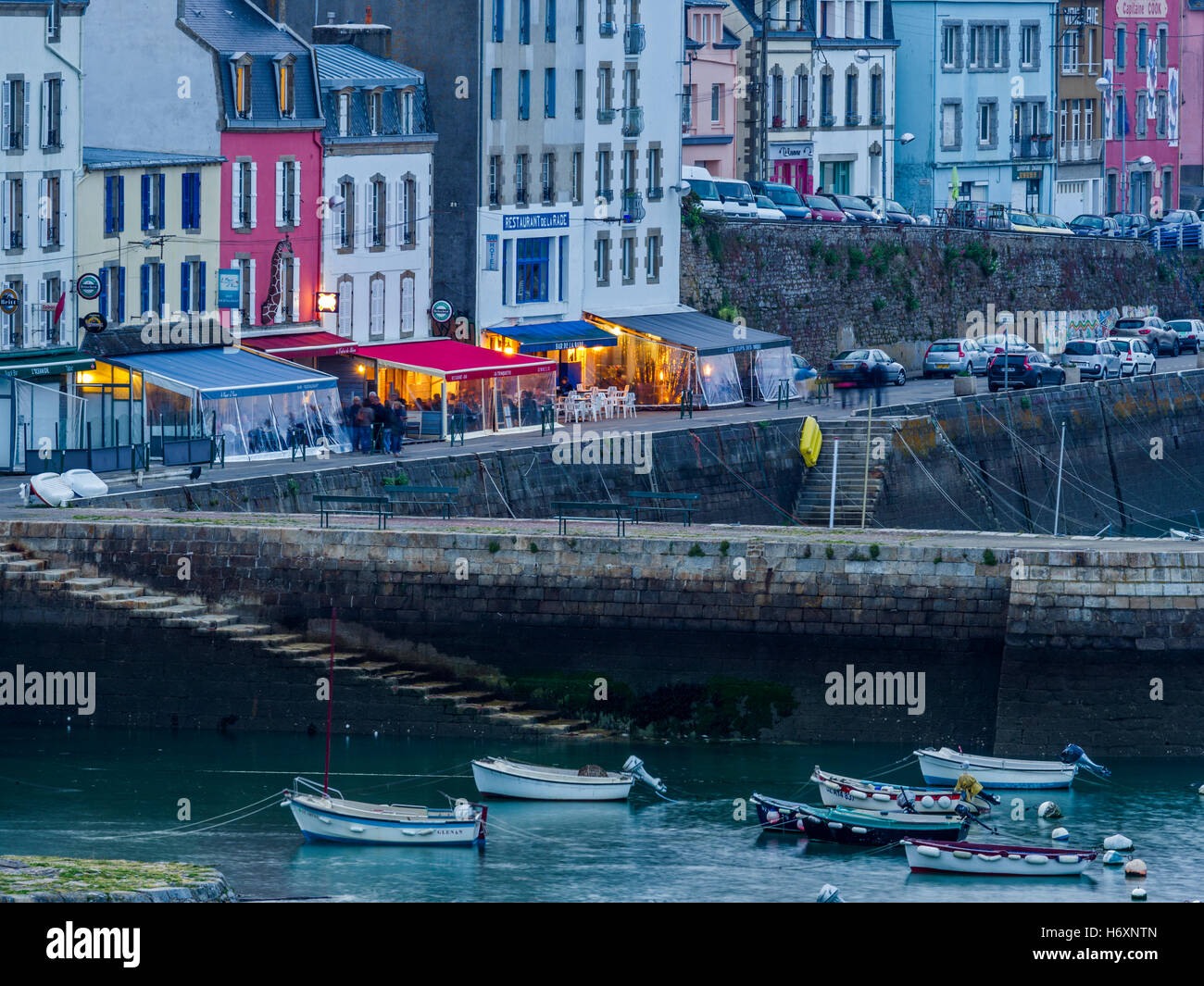 Town of Douarnenez, Brittany, France Stock Photo - Alamy