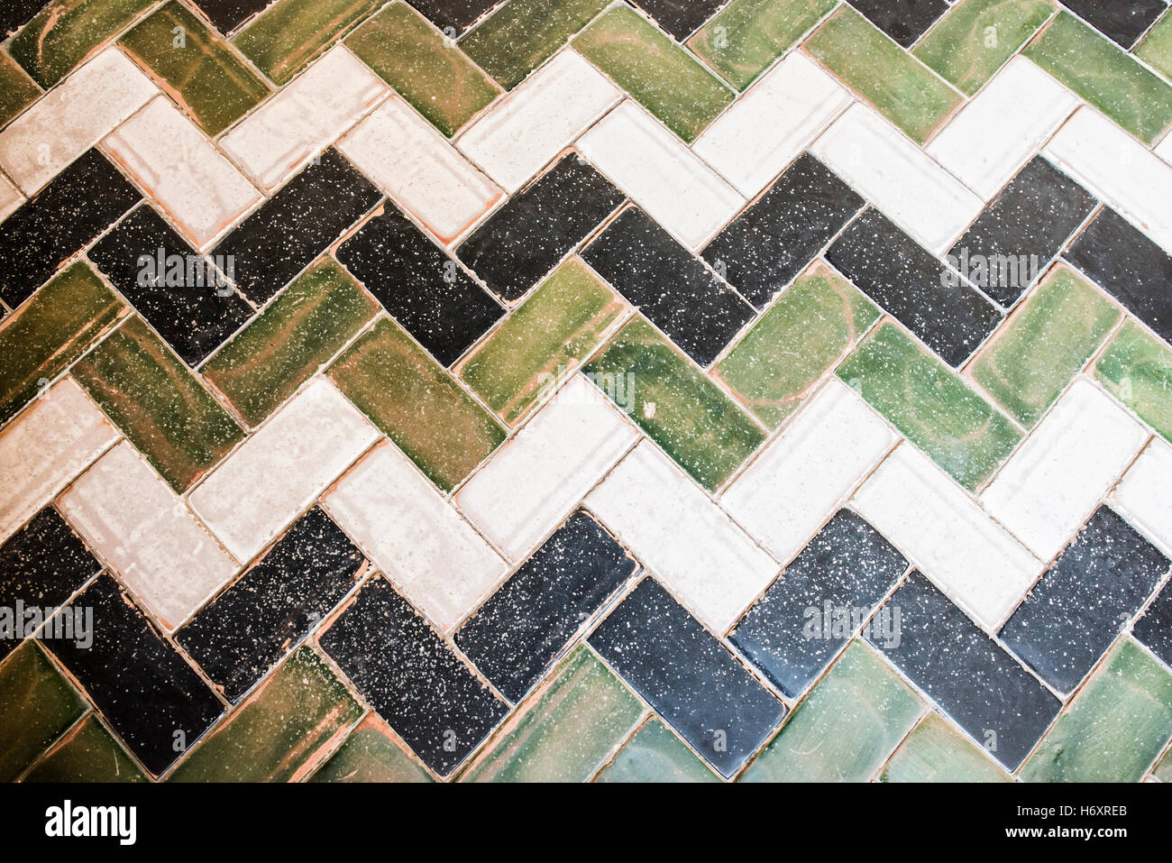 Old ceramic mosaics background Stock Photo - Alamy
