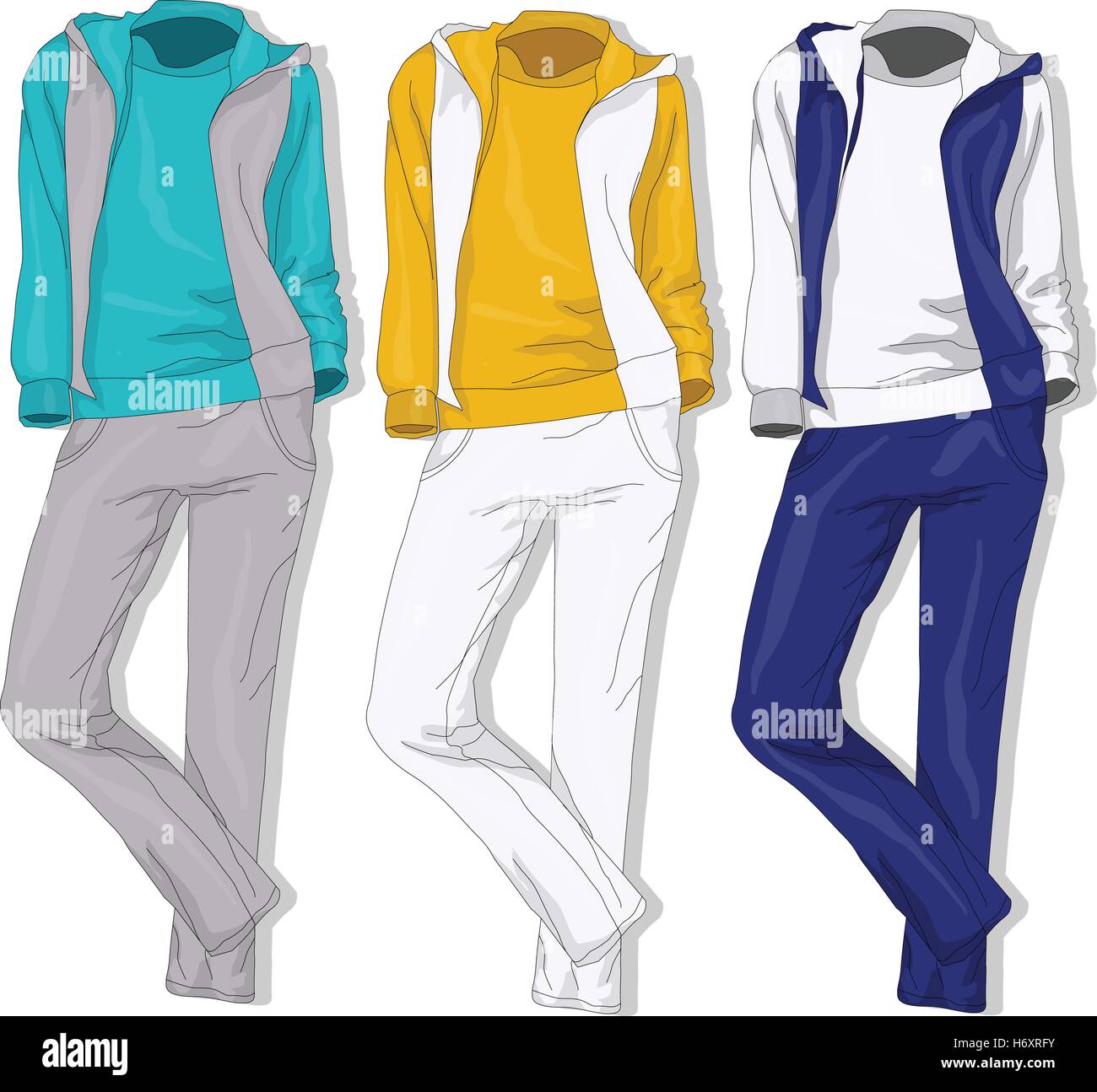 Sport suit vector isolated Stock Vector Image & Art - Alamy