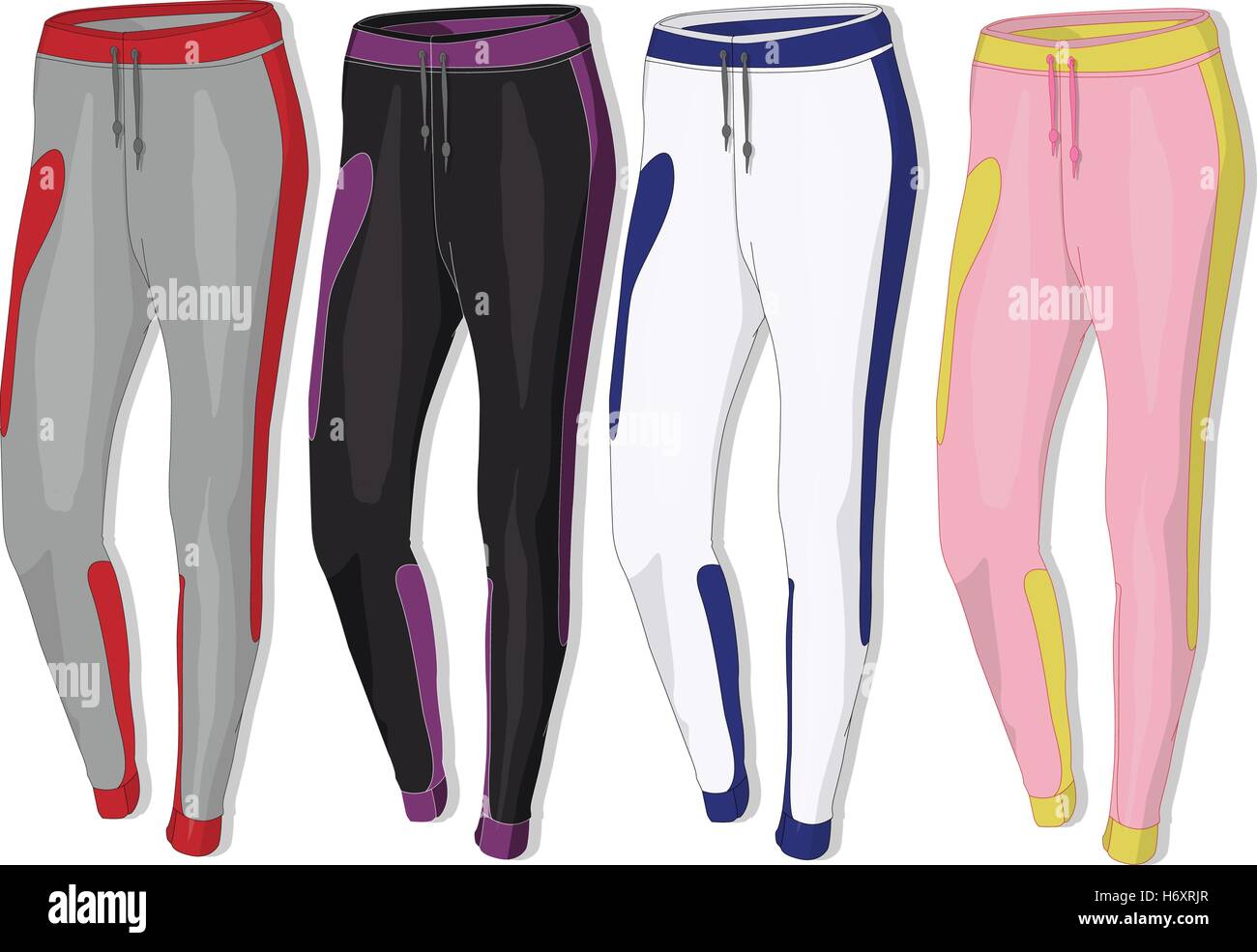 Sport trousers / pants isolated Stock Vector Image & Art - Alamy