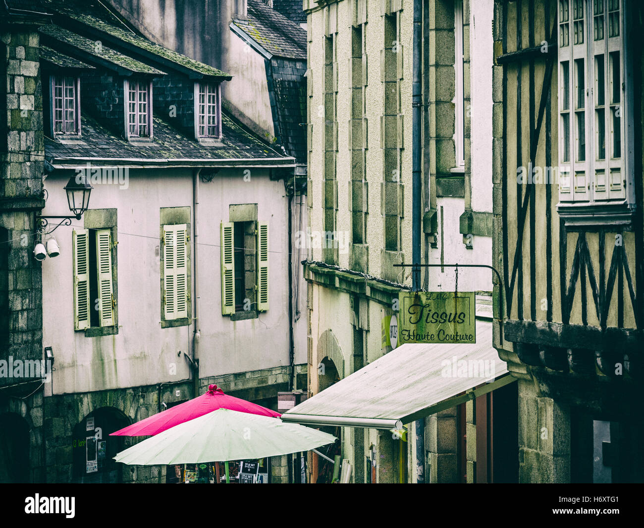 Town of Quimper, Brittany, France Stock Photo - Alamy