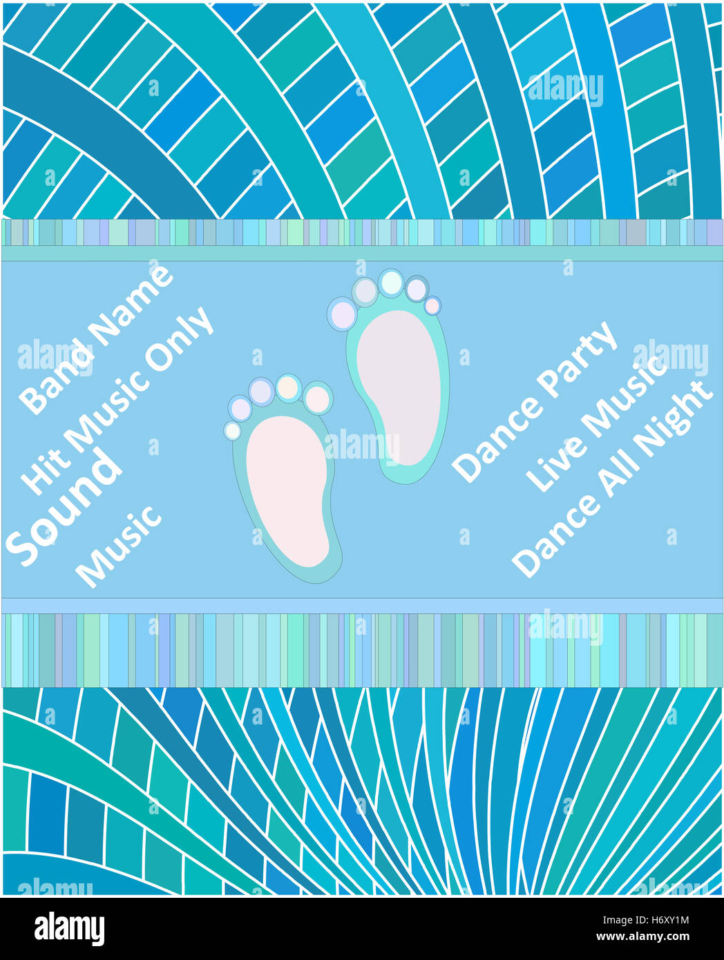 Dancing Colorful Girl Splash Paint Dance Banner Stock Photo - Alamy