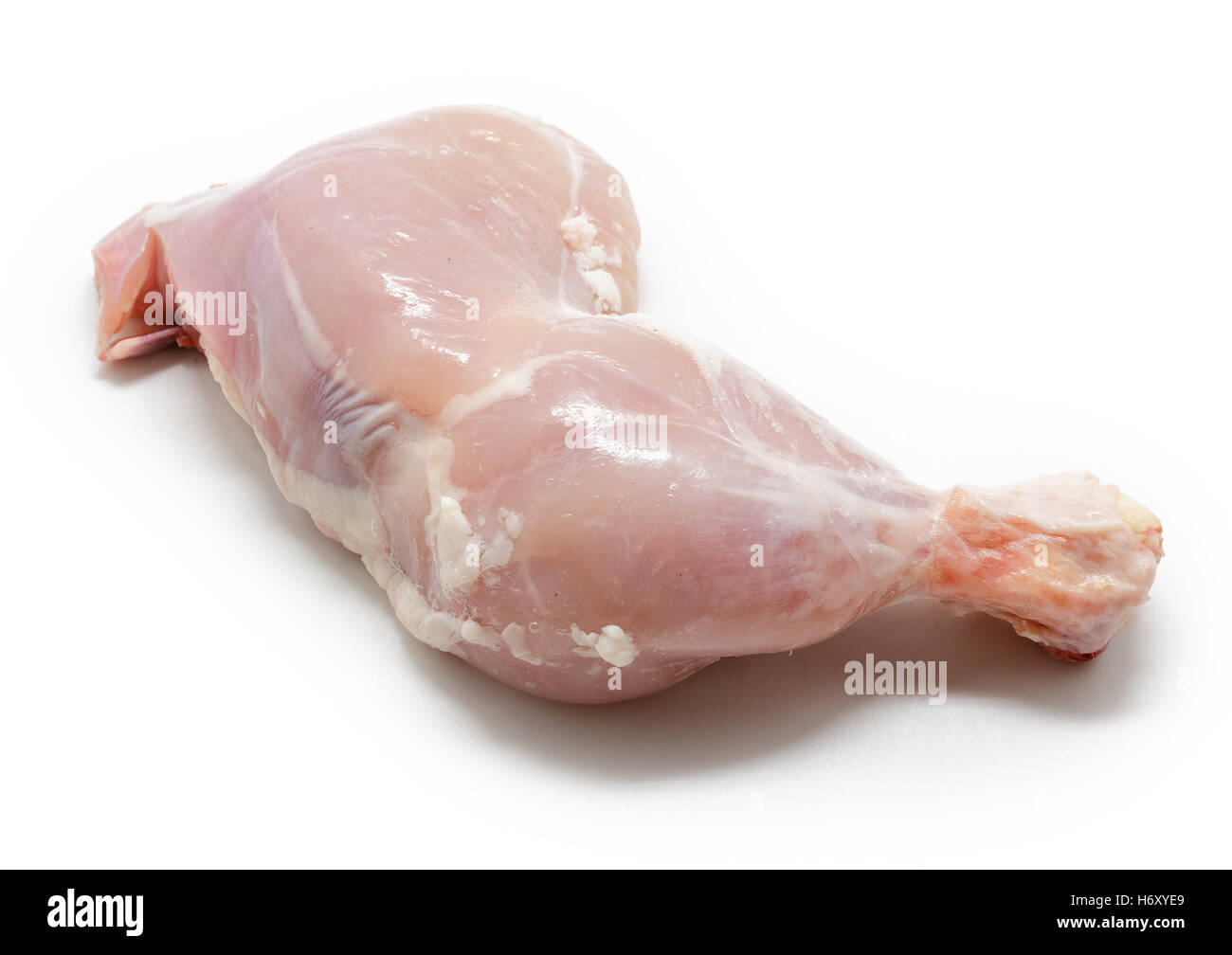 Raw chicken meat isolated on white background Stock Photo - Alamy