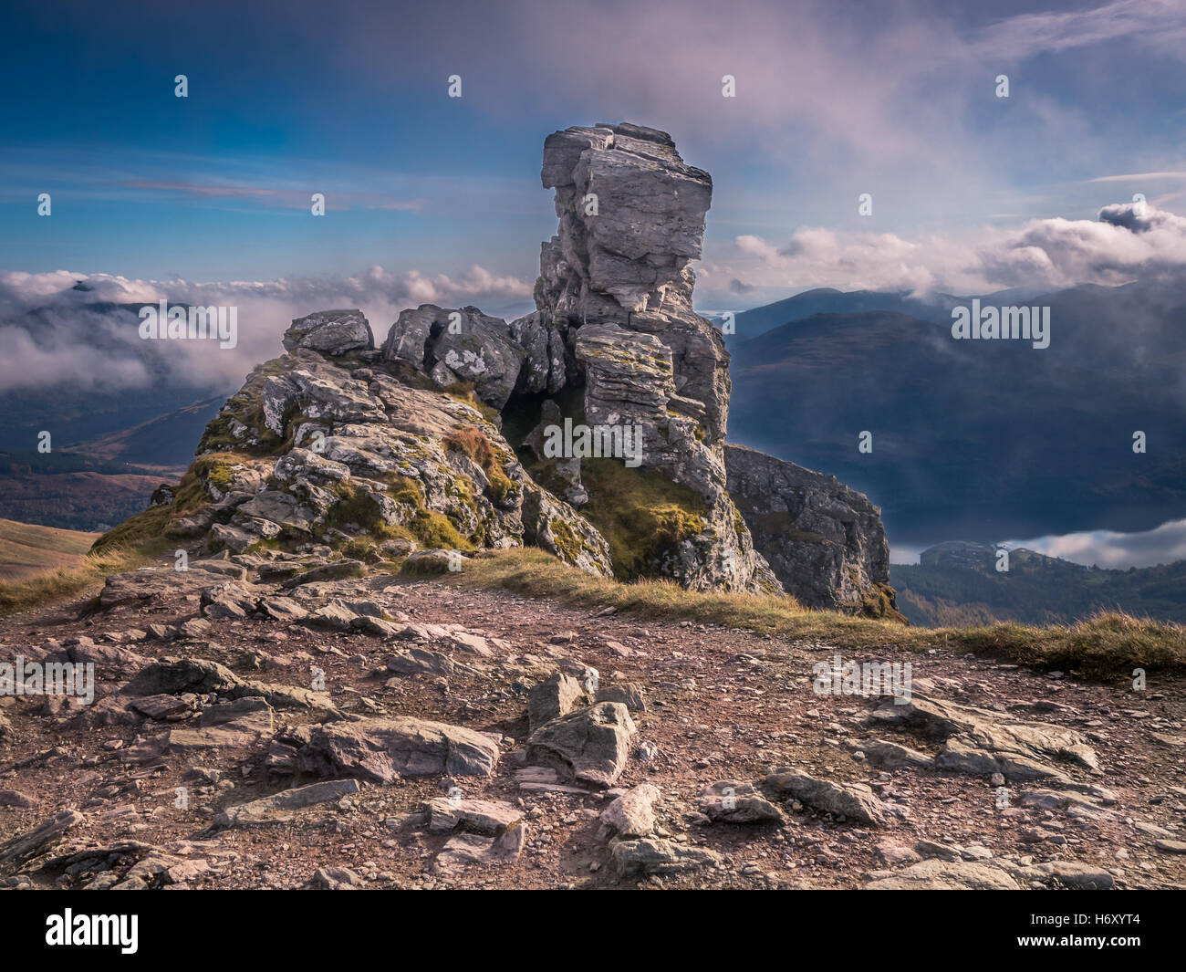 The Cobler or Ben Arthur Stock Photo - Alamy