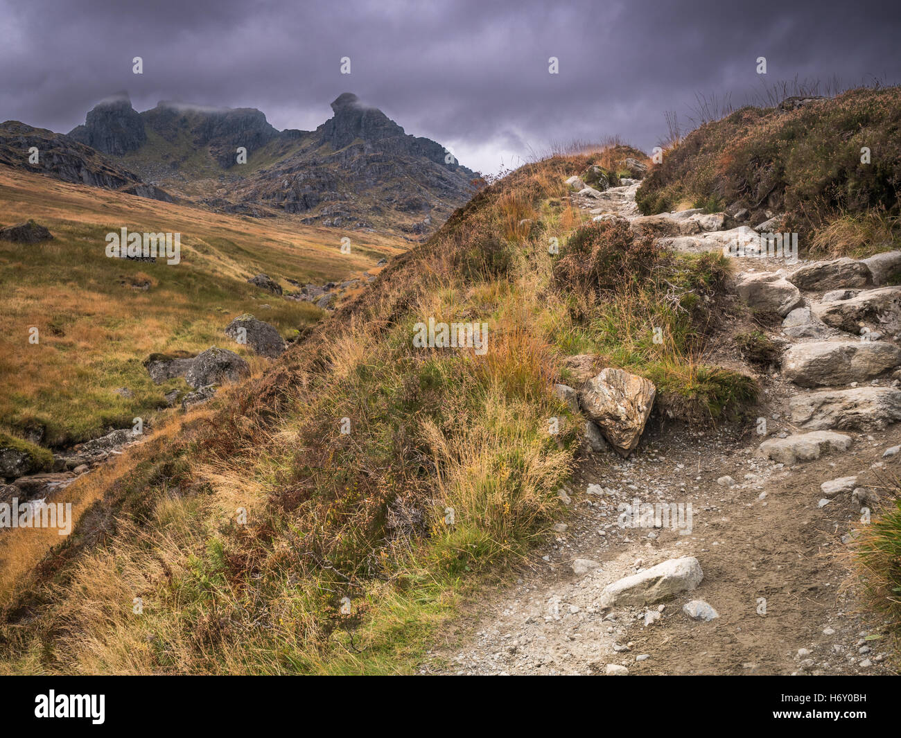 Leading to the Cobler Stock Photo - Alamy