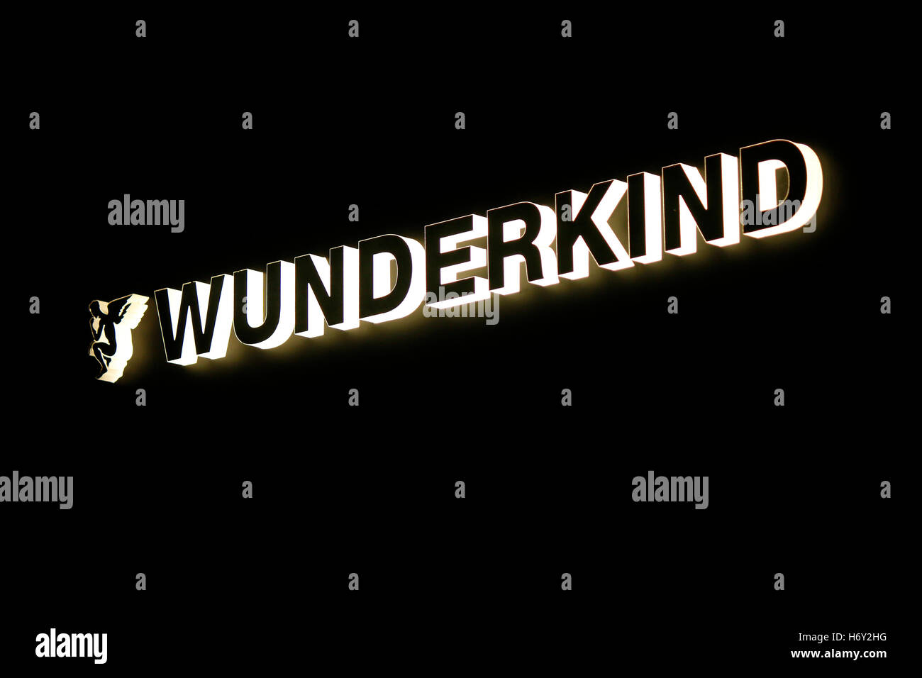 das Logo der Marke "Wunderkind", Berlin Stock Photo - Alamy