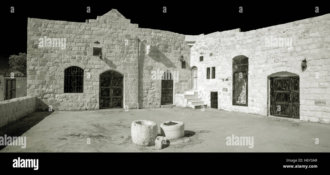 Traditional Palestinian architecture from the Ottoman era Stock Photo ...