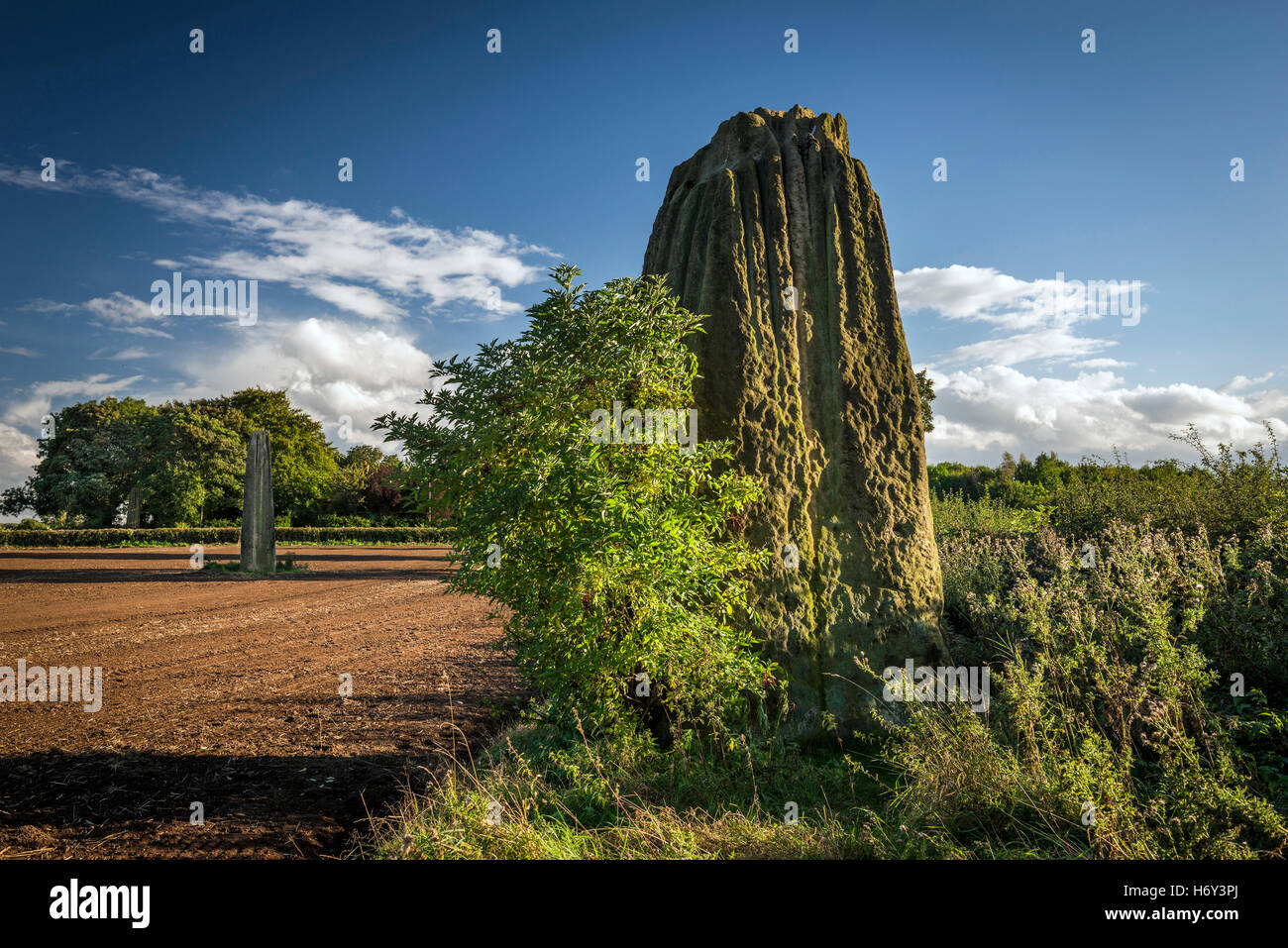 The Devil's Arrows Neolithic standing stones near Boroughbridge ...