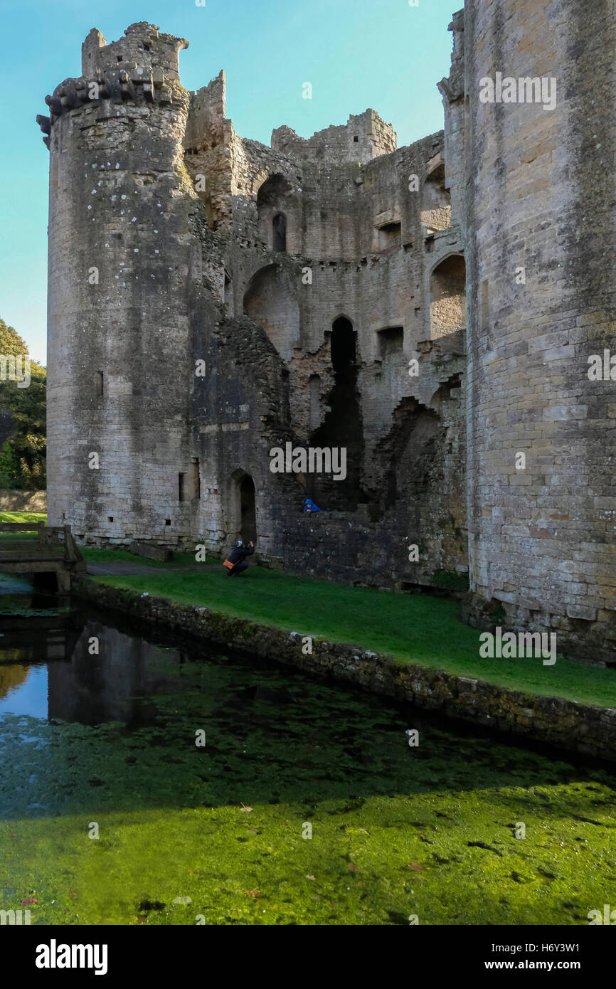 Nunney Castle is a medieval castle at Nunney in the English county of ...