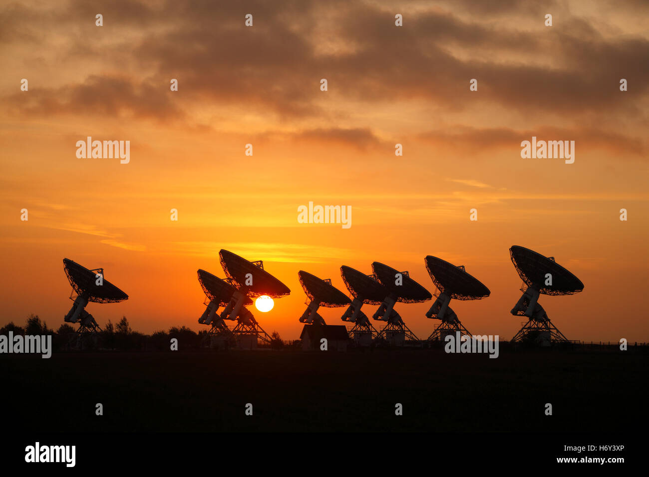 The Arcminute microkelvin imager array at The Mullard Radio Observatory ...