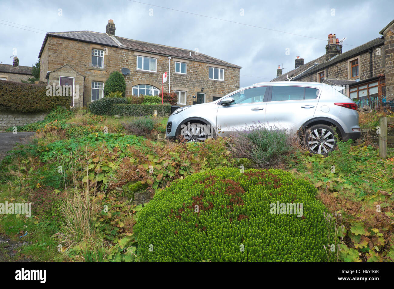 Middlesmoor, Nidderdale, North Yorkshire a small village high up in the ...