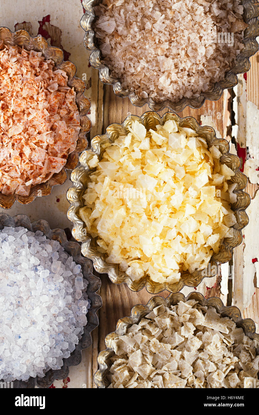 sea salt flakes - chilli, lemon, rosemary, smoked, Persian Blue Iranian ...