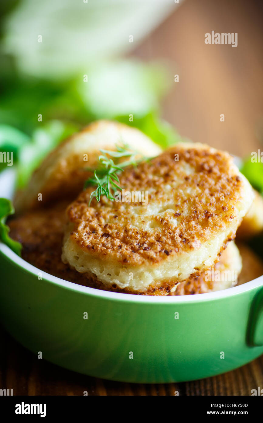 vegetable cutlets with cabbage Stock Photo - Alamy
