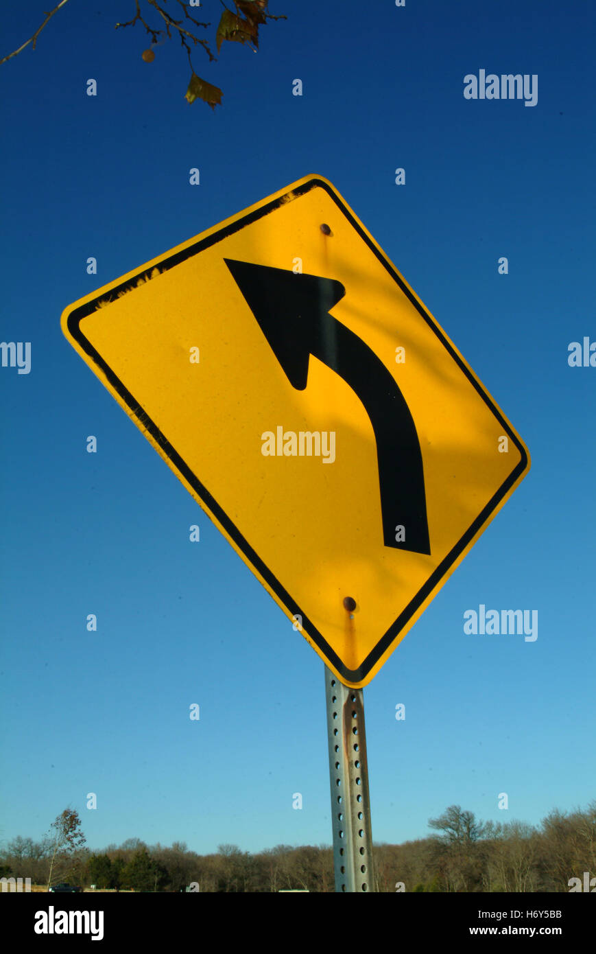 Turn Here Sign High Resolution Stock Photography and Images - Alamy