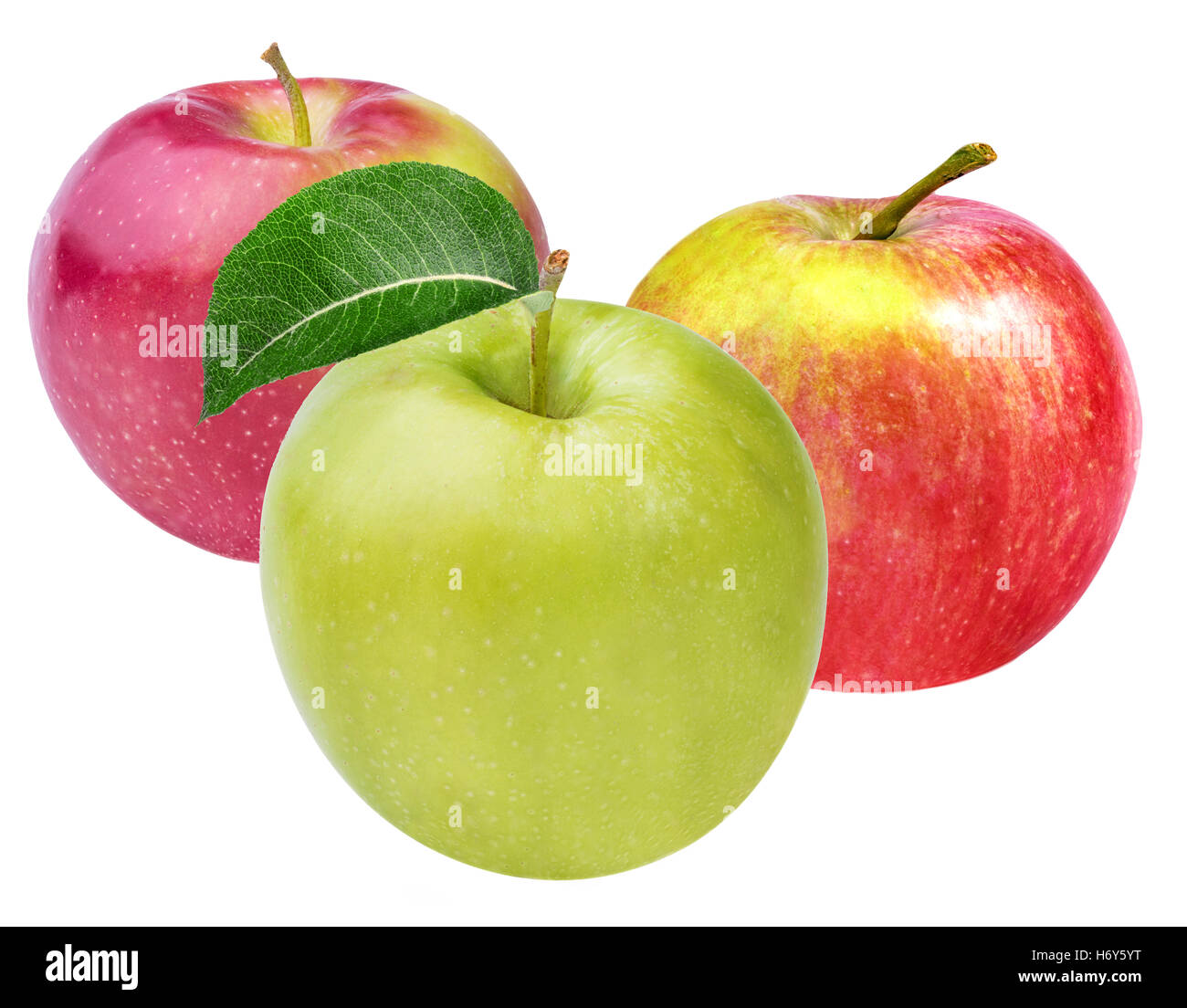 apple isolated on white background Stock Photo - Alamy