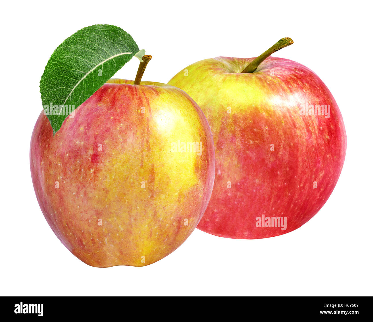 apple isolated on white background Stock Photo - Alamy