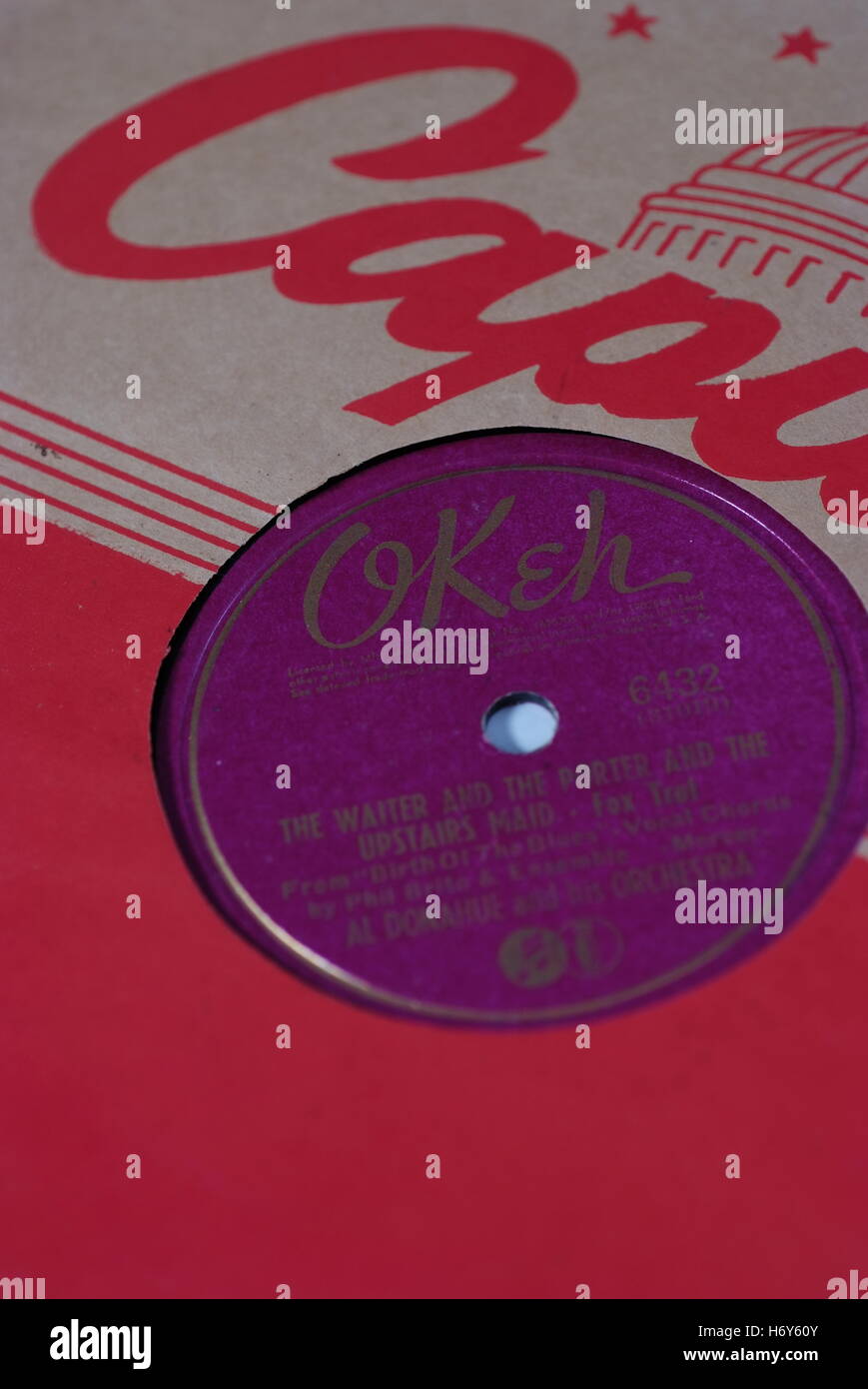 Old 78 sleeve hi-res stock photography and images - Alamy