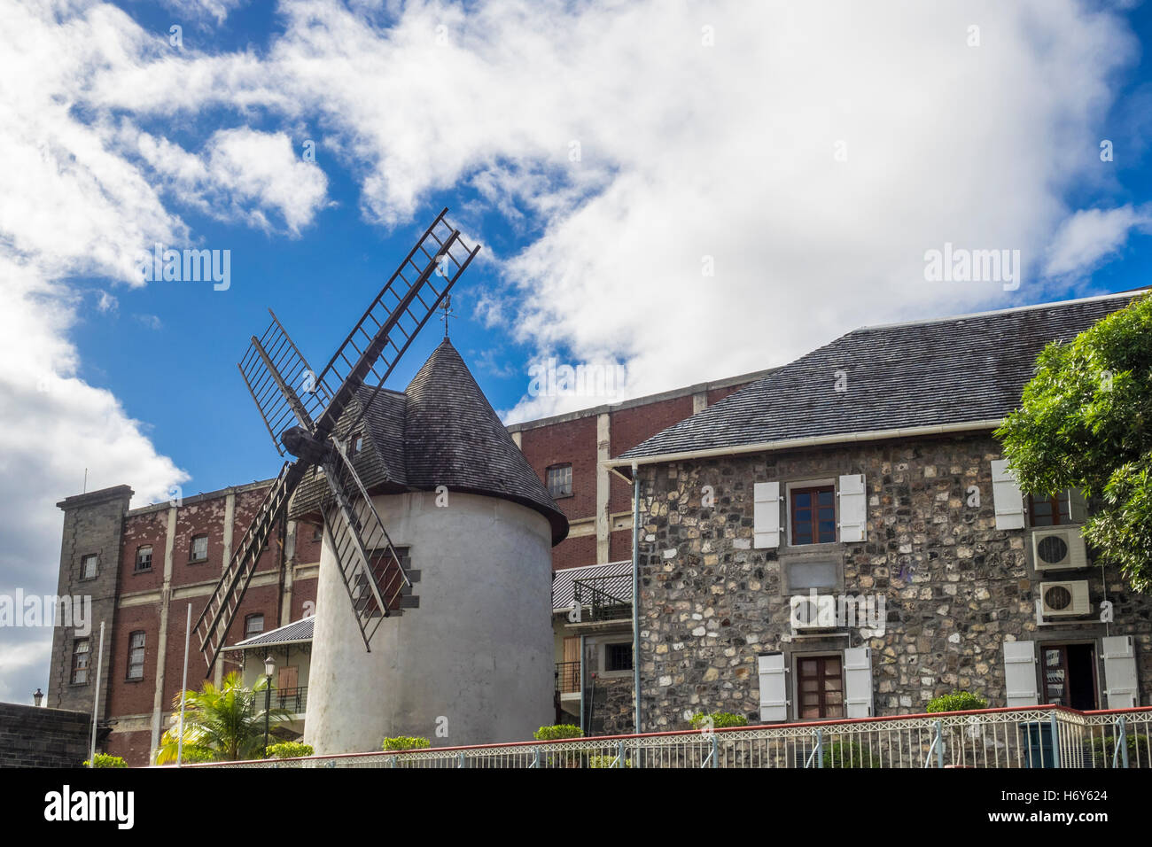 The Old Windmill, Port Luis, Mauritius Stock Photo - Alamy