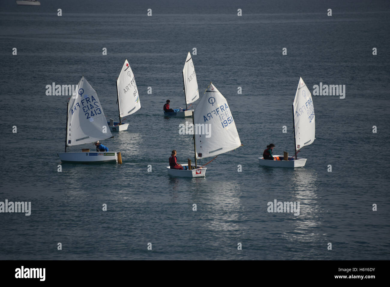 Optimist regatta hi-res stock photography and images - Alamy