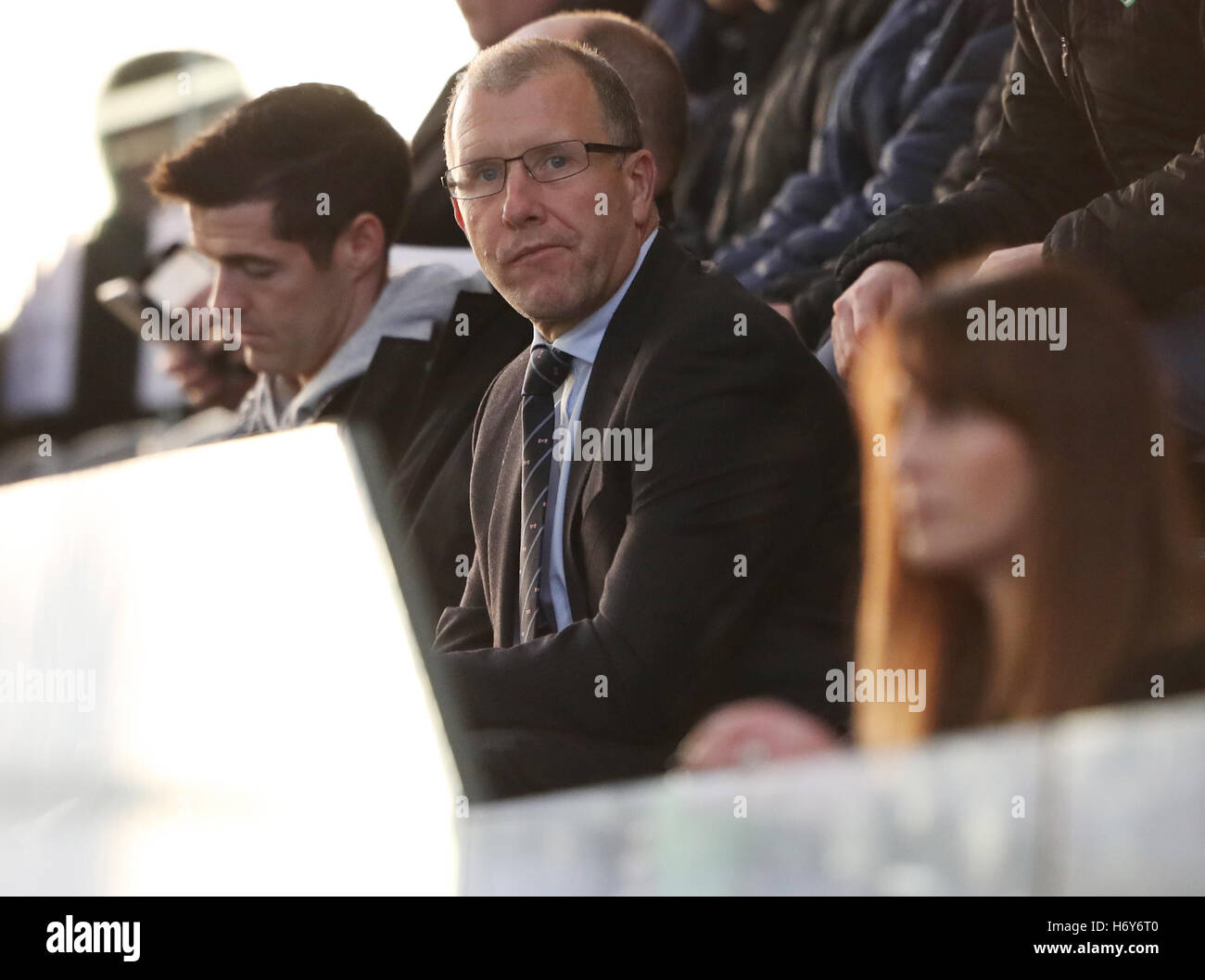 SFA Chief Executive Stewart Regan at the Under-16 Victory Shield match ...