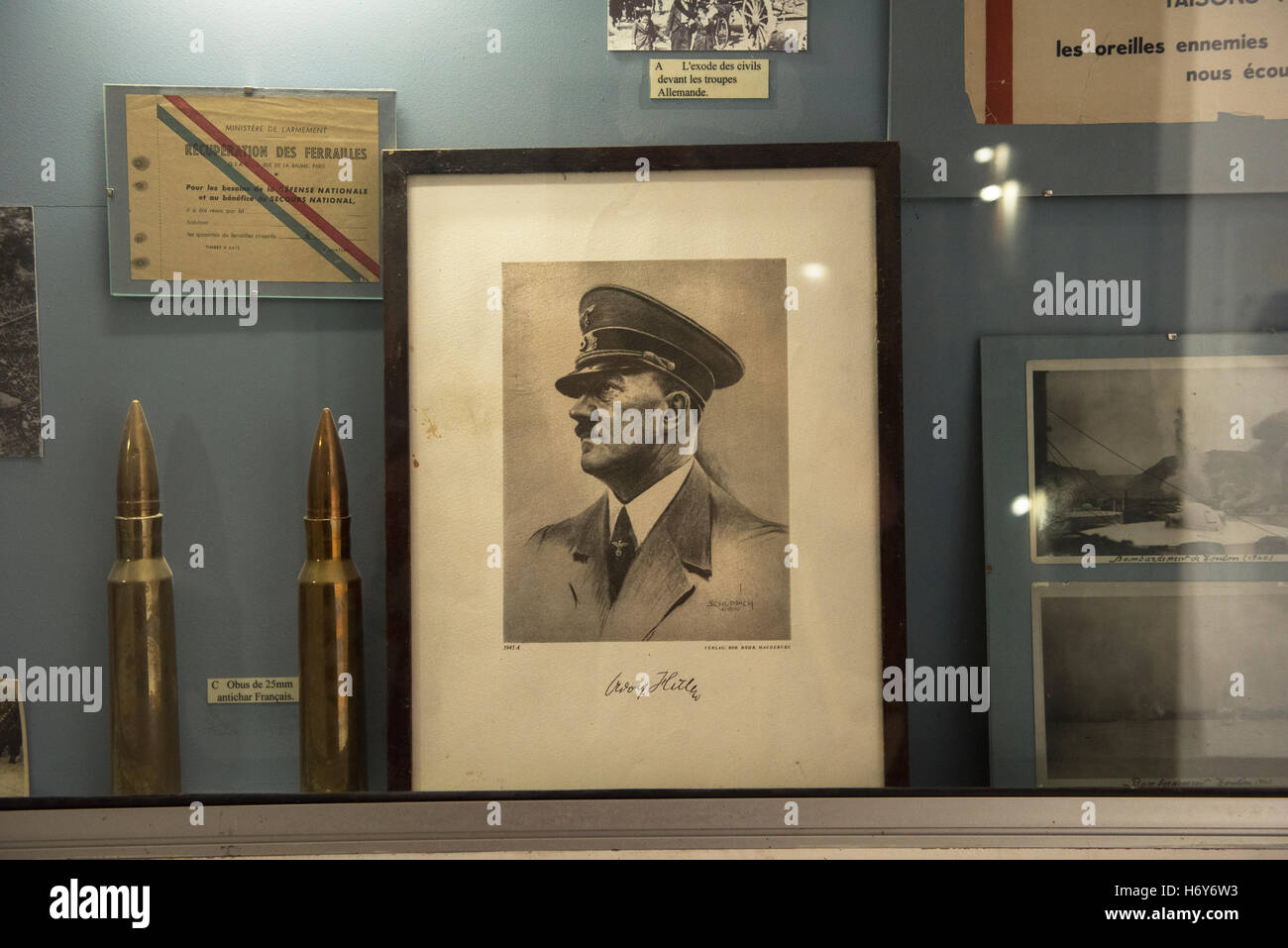 Resistance Museum, Castellane,Alpes de Haute Provence, France. Sept ...
