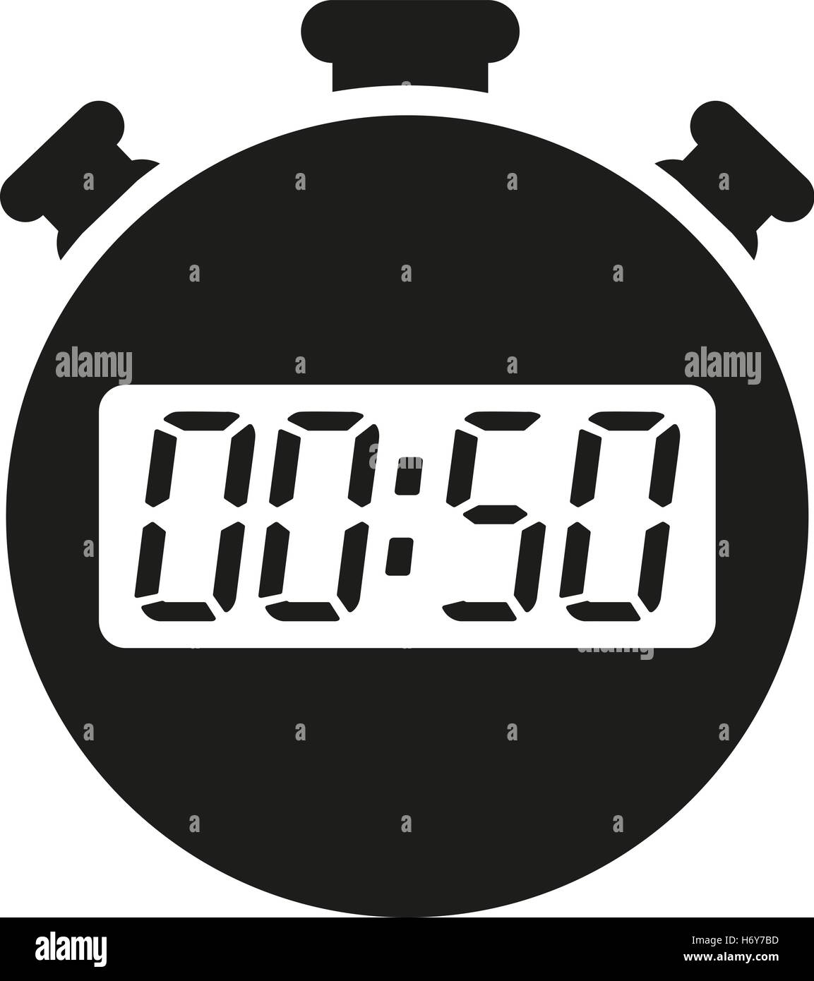 50 minutes vector vectors hi-res stock photography and images - Alamy