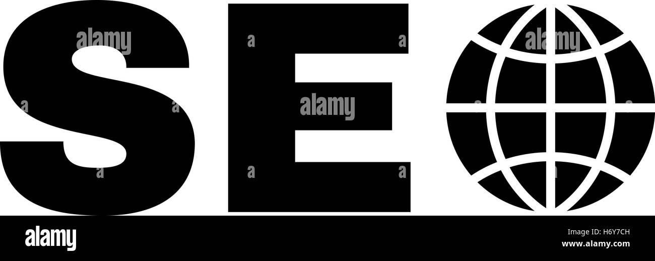 The SEO icon. WWW and browser, development symbol. UI. Web. Logo. Sign ...