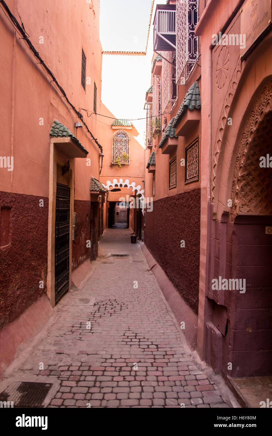 street view marrakech Stock Photo - Alamy