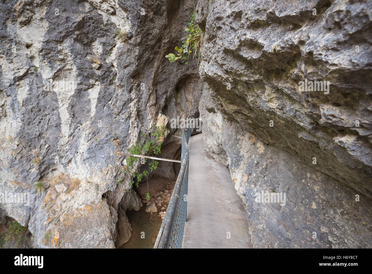 Gorge “La Yecla” in Burgos, Spain Stock Photo - Alamy