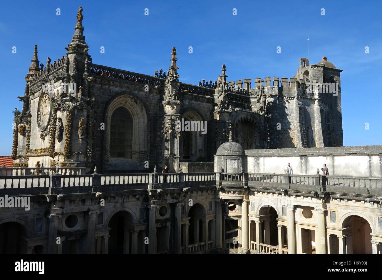 Tomar castle, monastery Stock Photo - Alamy